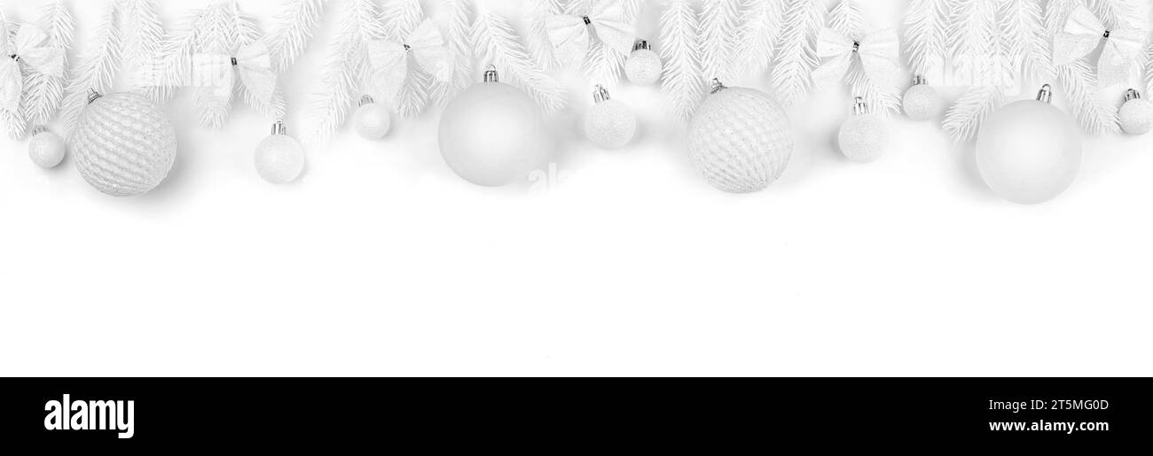 Festive christmas card frame Black and White Stock Photos & Images - Alamy