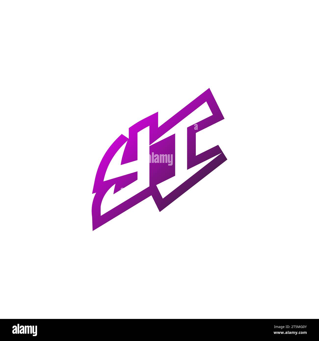 YI Premium emblem logo initial esport and gaming design concept Stock ...