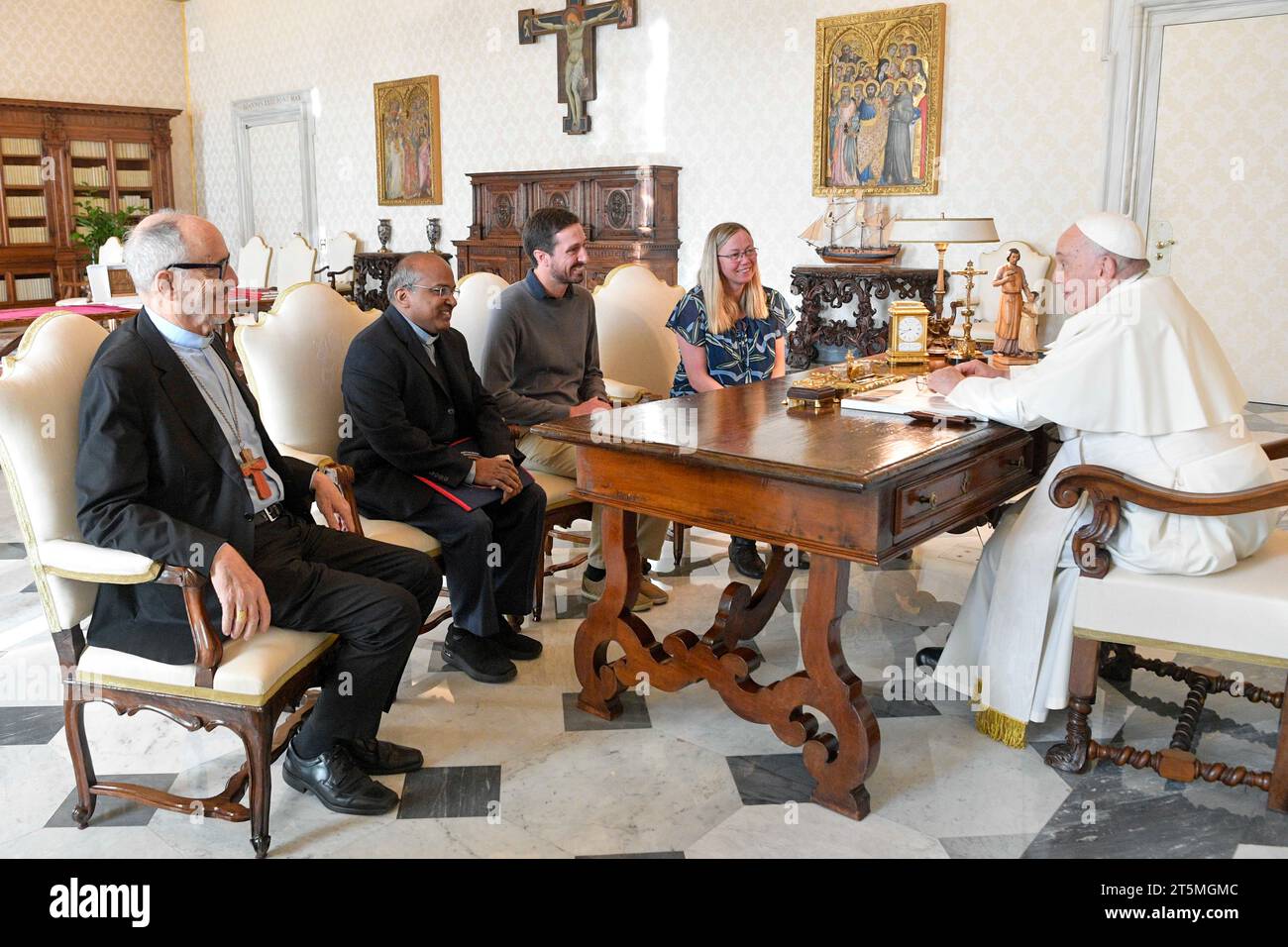 Vatican, Vatican. 06th Nov, 2023. Italy, Rome, Vatican, 2023/11/6. Pope ...