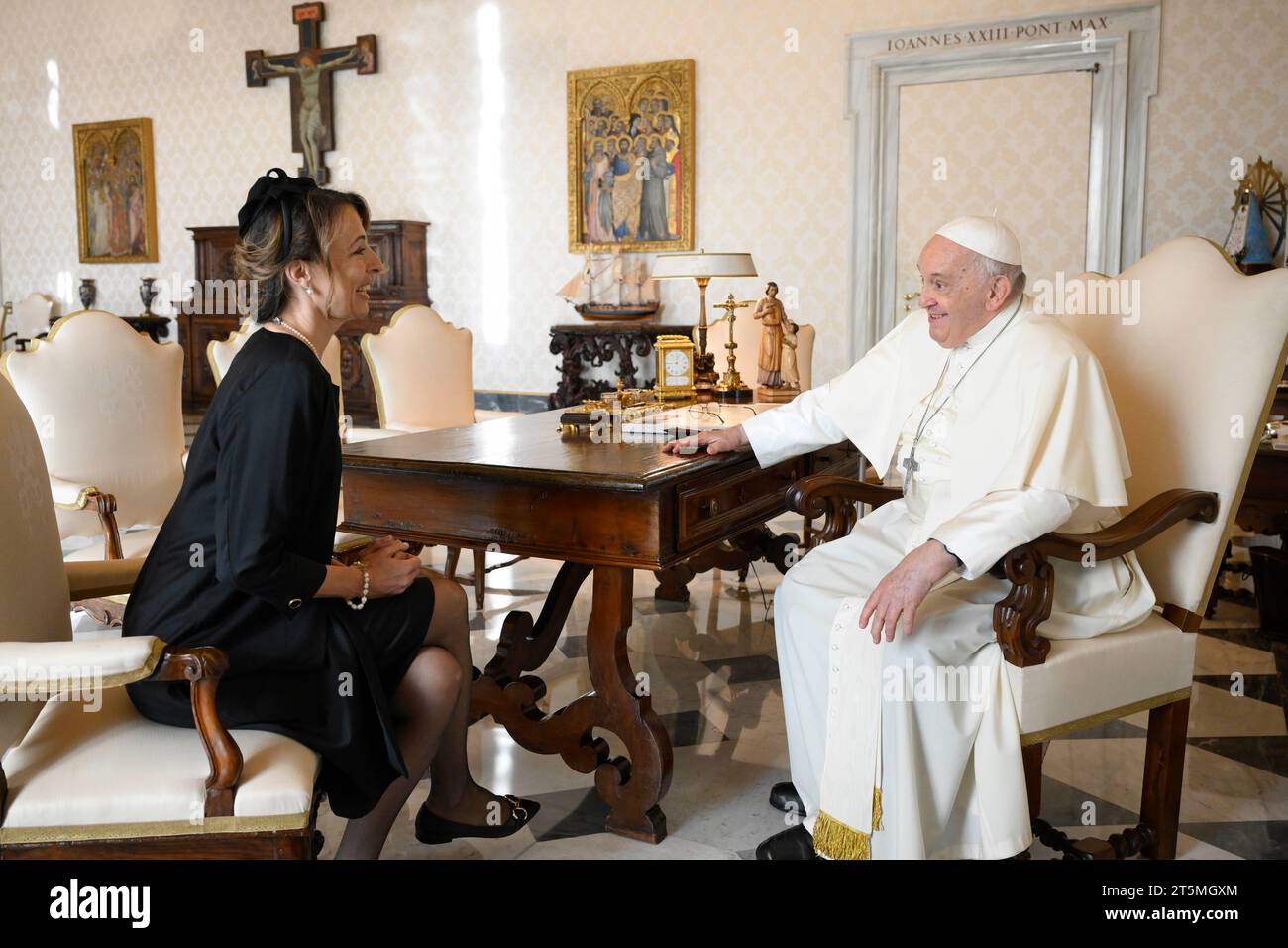 Vatican, Vatican. 06th Nov, 2023. Italy, Rome, Vatican, 2023/11/6. Pope ...