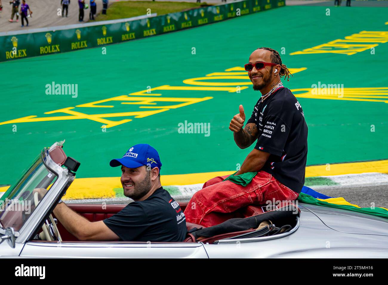 Lewis hamilton interlagos f1 2023 hi-res stock photography and images ...