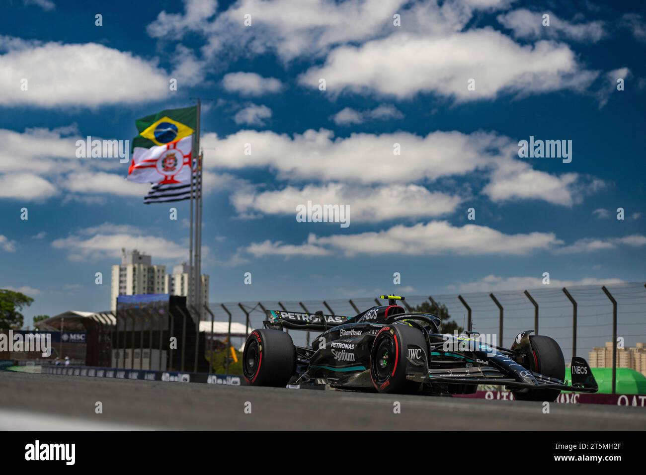 Mercedes interlagos f1 2023 hi-res stock photography and images - Alamy