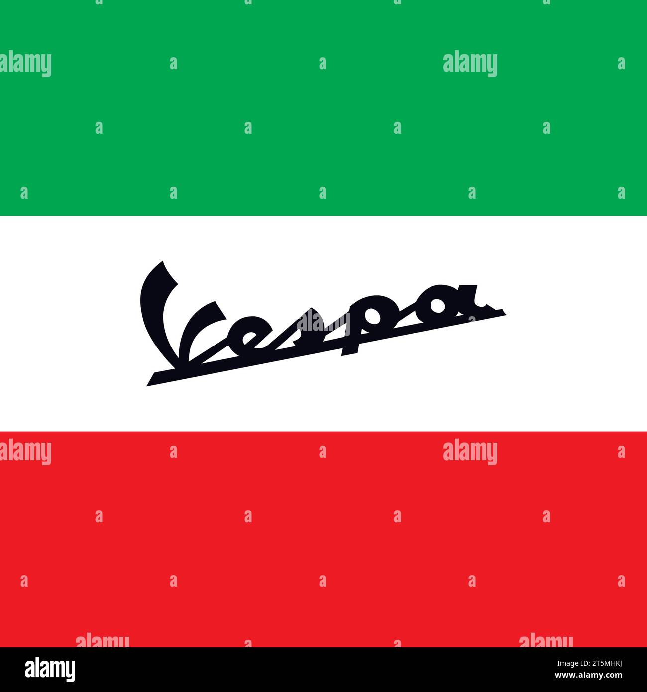 Vespa Italian Flags Background Stock Vector Image & Art - Alamy