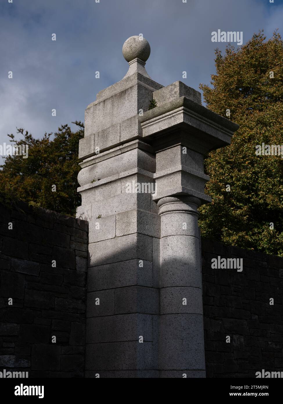 The Irish National War Memorial Gardens designed by Sir Edwin Luytens ...