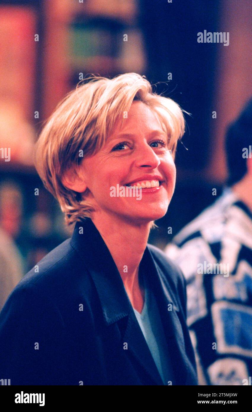 Portrait of Ellen Degeneres Stock Photo - Alamy