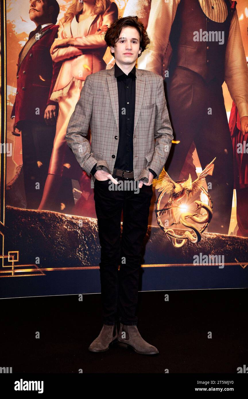 Cooper Dillon bei der Premiere des Kinofilms Die Tribute von Panem ...