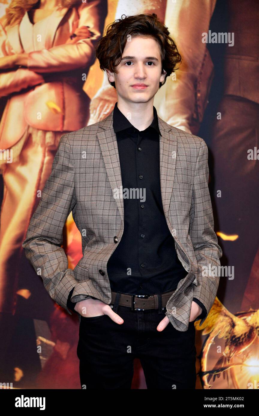 Cooper Dillon bei der Premiere des Kinofilms Die Tribute von Panem ...