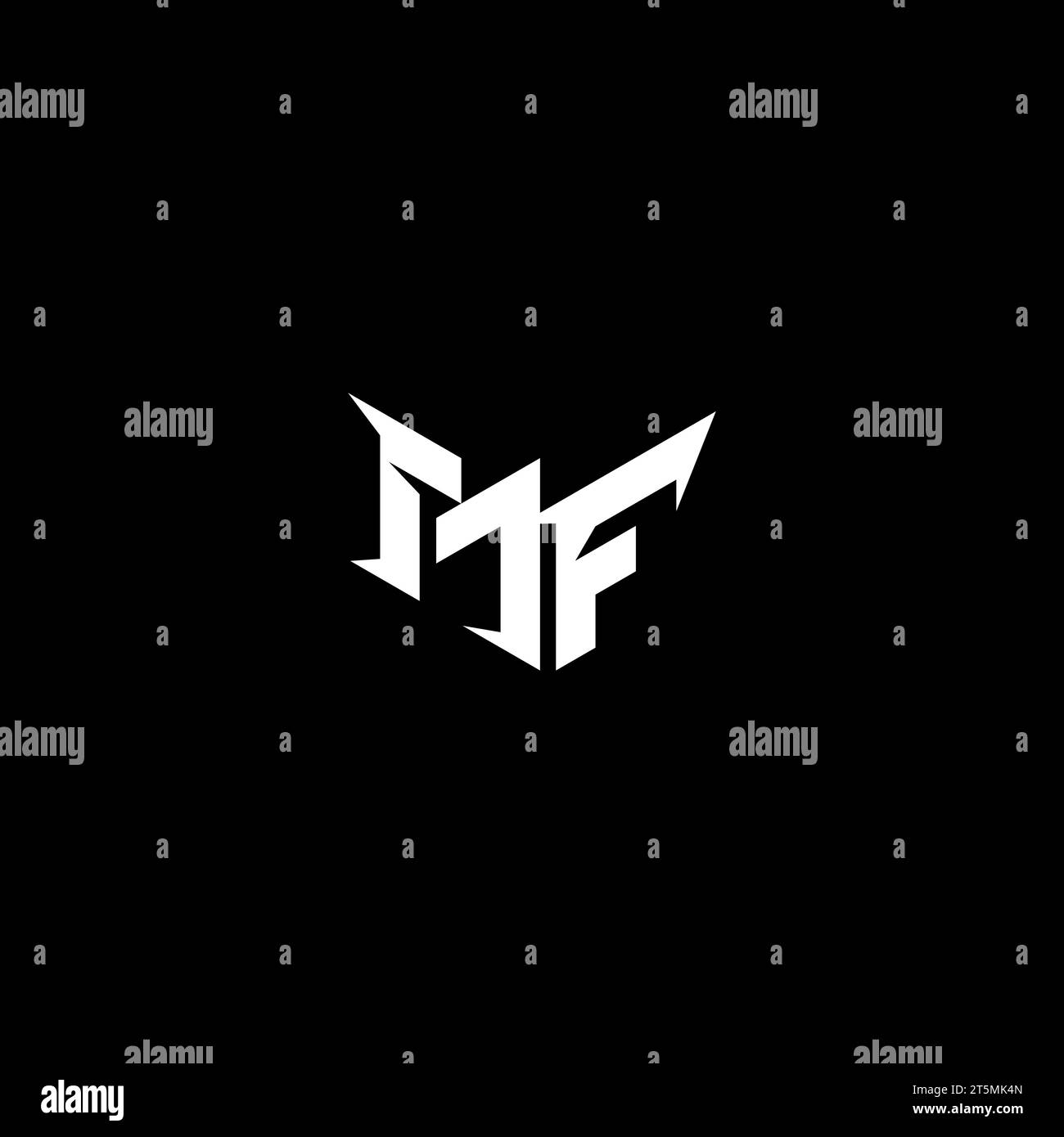 Mf gaming logo Stock Vector Images - Alamy