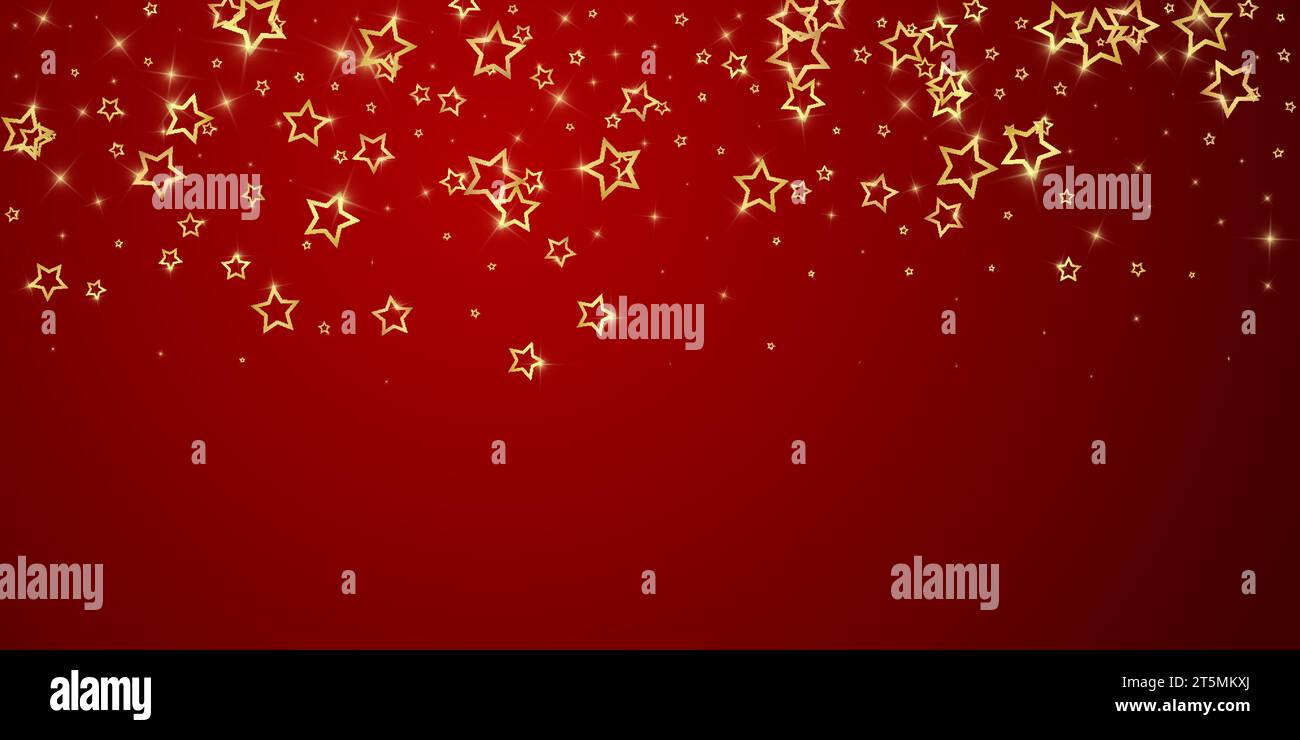 Starry night fairy tale background. Cute sparkling twinkles, christmas ...