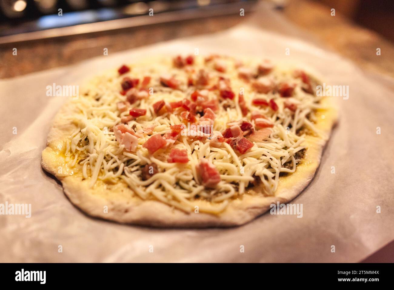 Homemade pizza dough made hi-res stock photography and images - Alamy