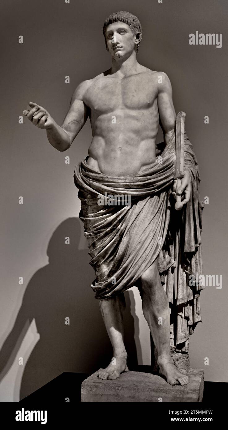 Young Man known as Marcellus from Pompeii Macellum 1st Century AD ...