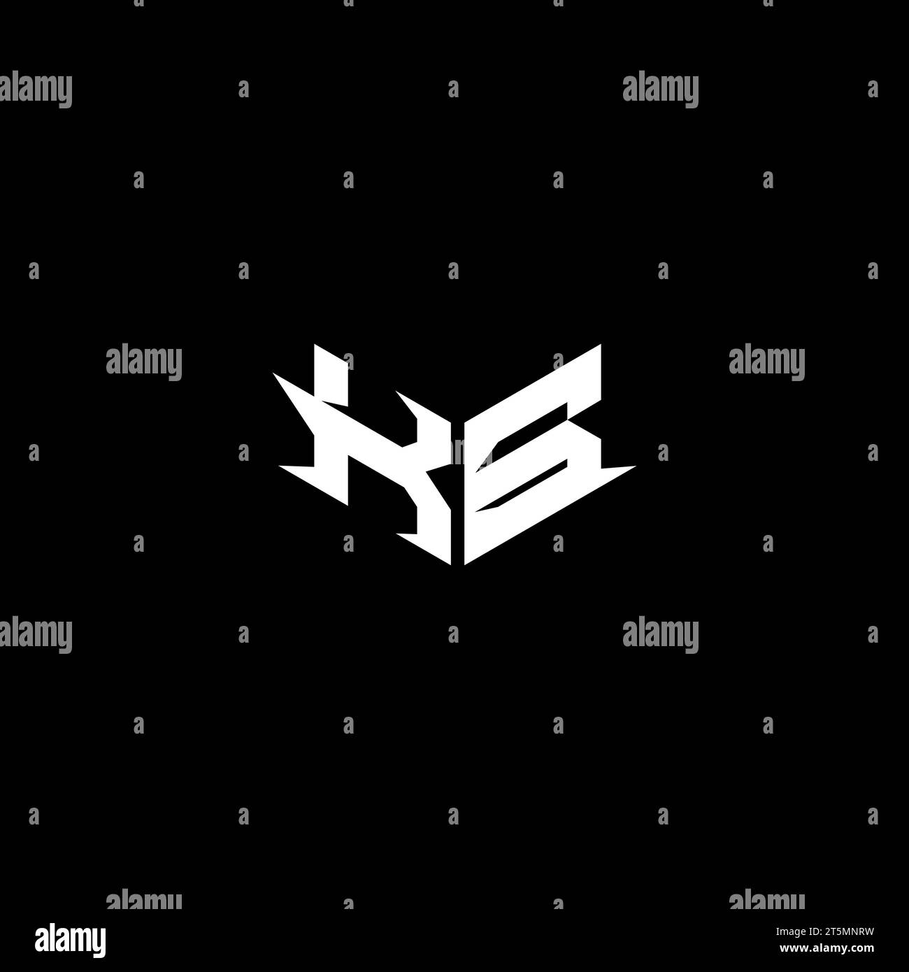 KB Premium emblem logo initial esport and gaming design concept Stock ...