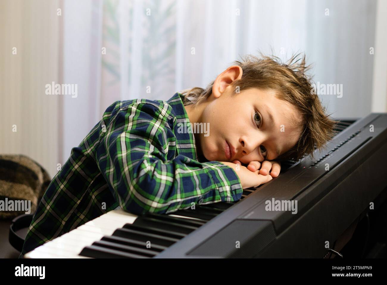 Tired musician hi-res stock photography and images - Alamy