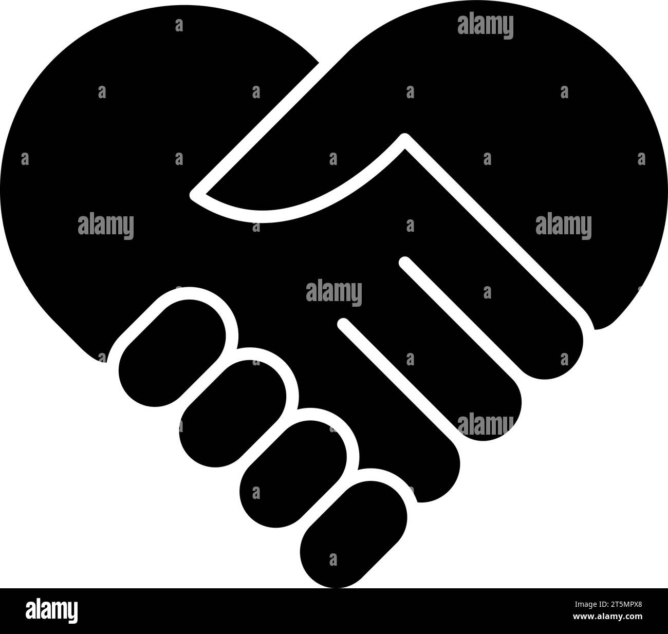 Heart symbol hands business hi-res stock photography and images - Alamy