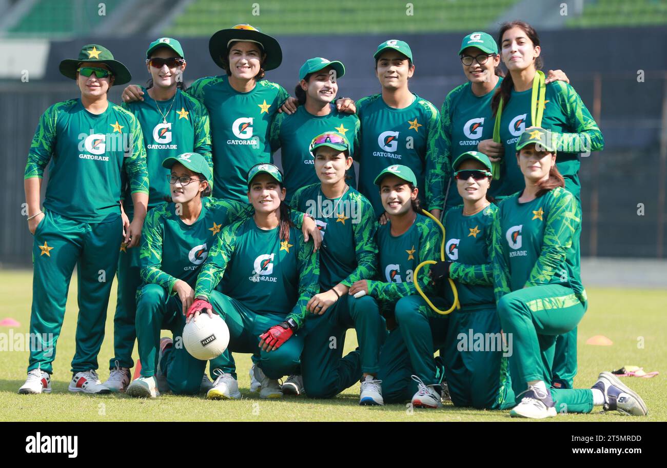 Pakistan Women Cricket Team attends practice session before second ODI ...