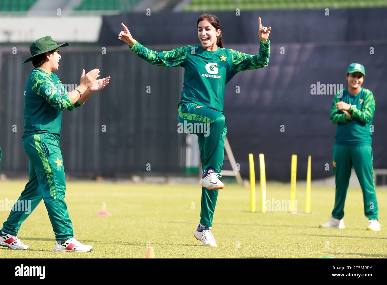 Pakistan Women Cricket Team attends practice session before second ODI ...
