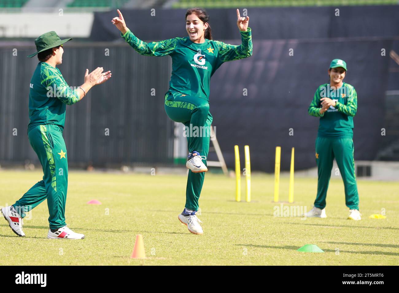 Pakistan Women Cricket Team attends practice session before second ODI ...