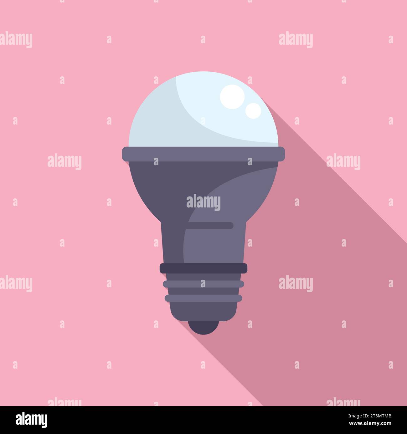 Inside home light icon flat vector. Power bulb. Setting mobile Stock ...