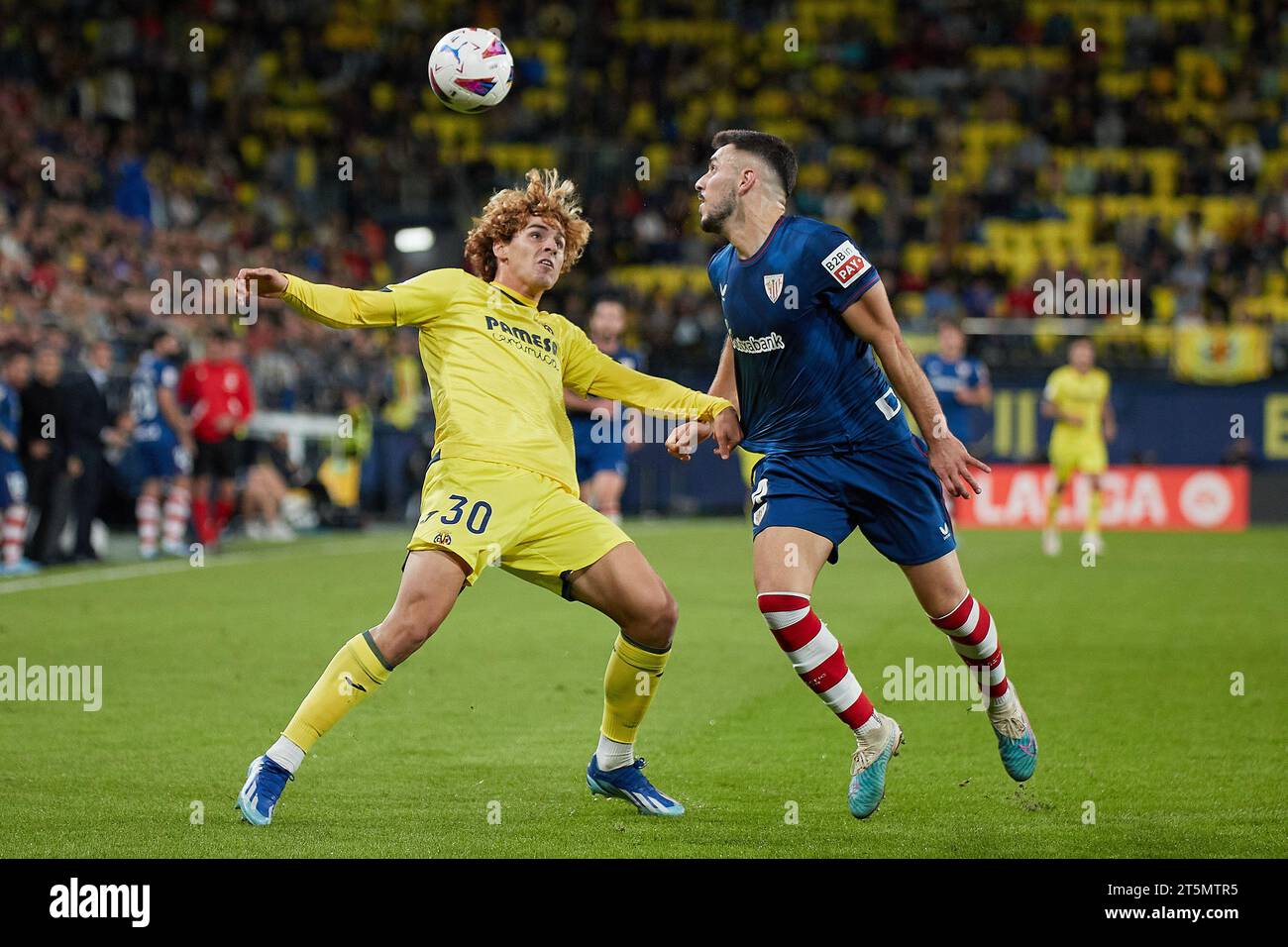 Villarreal, Spain. 05th Nov, 2023. Jorge Pascual of Villarreal CF and ...