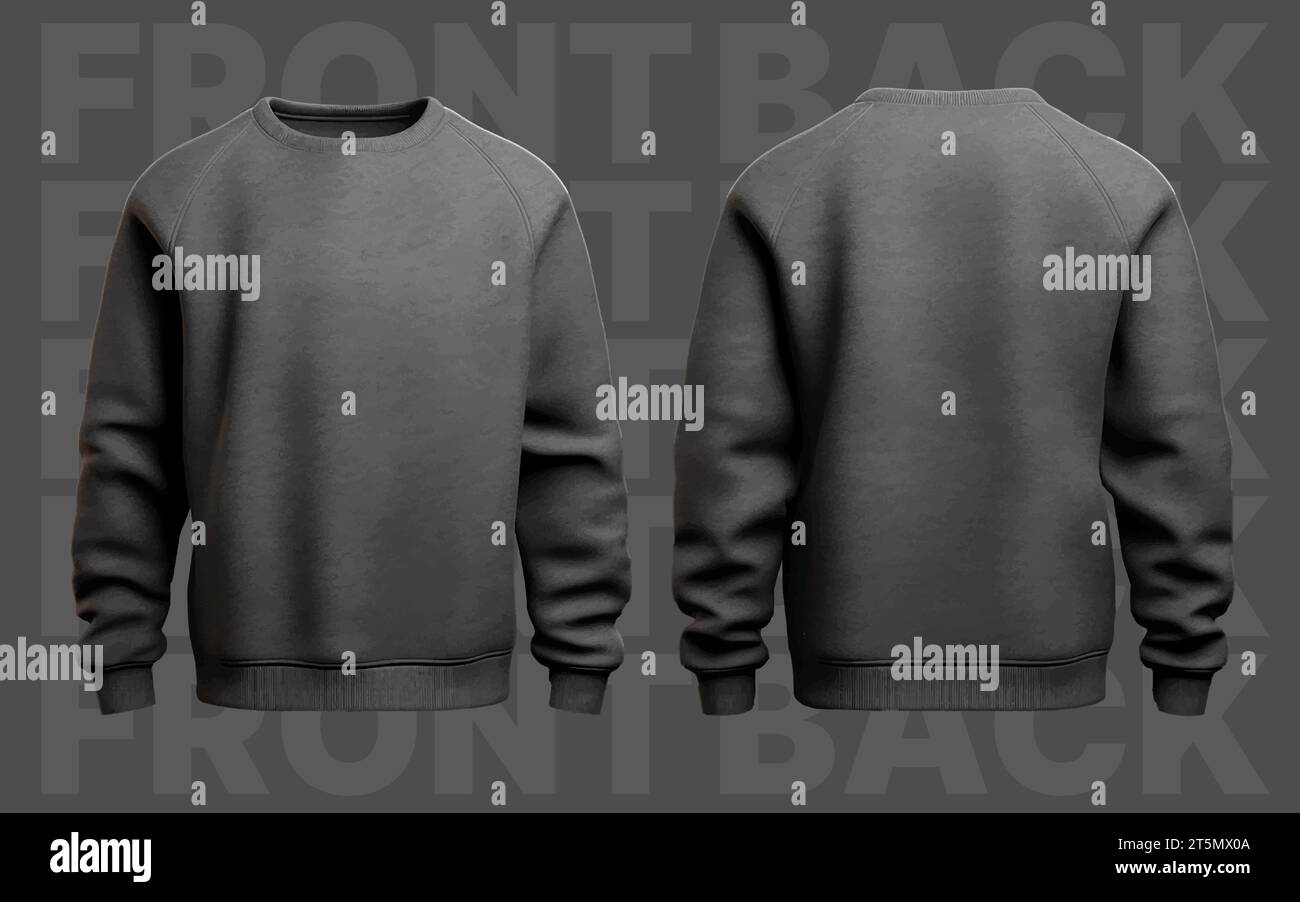 Sweatshirt mockup, Hoodie sleeve template, Front view shirt mock up ...