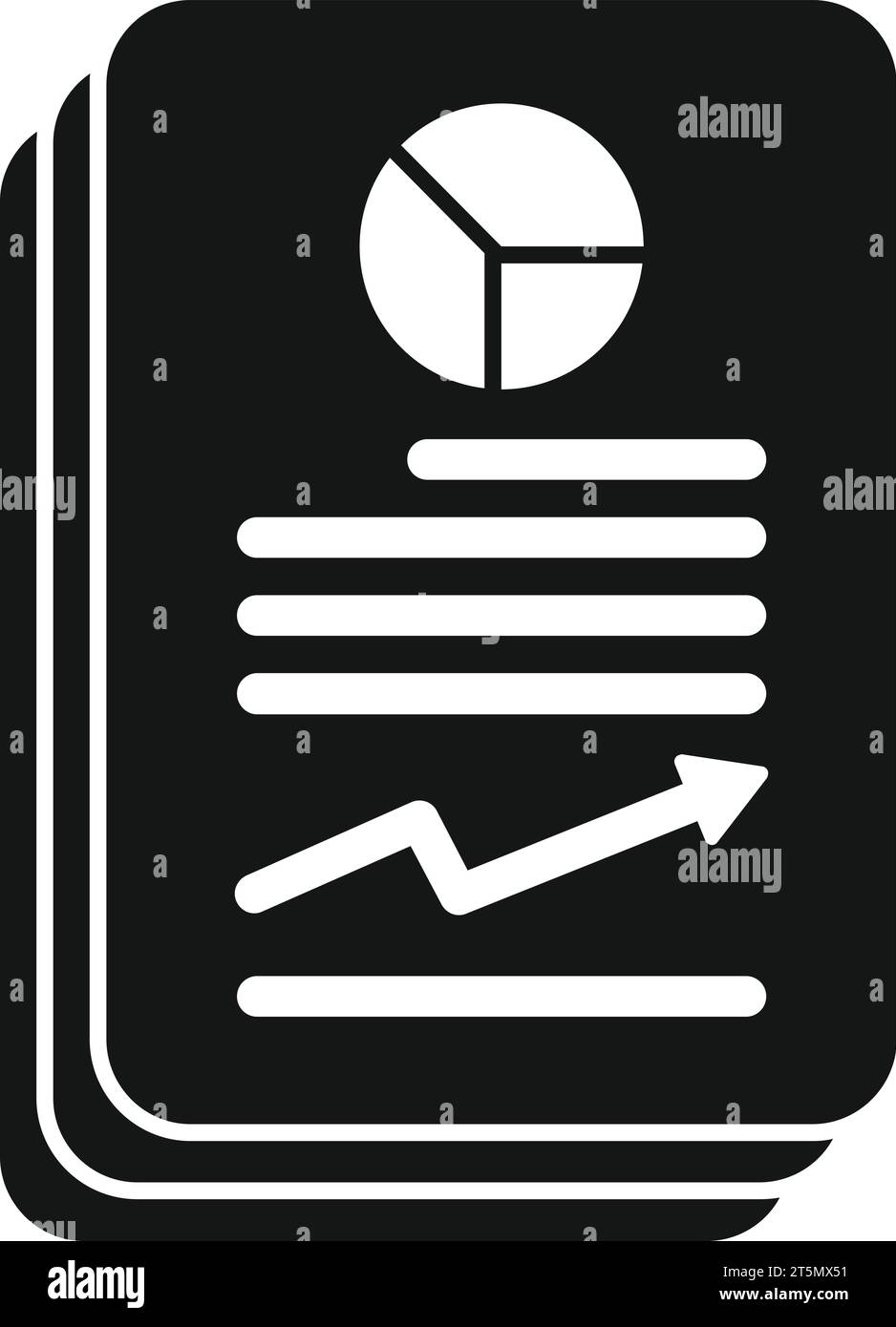 Calculator finance paper plan icon simple vector. Economy future ...