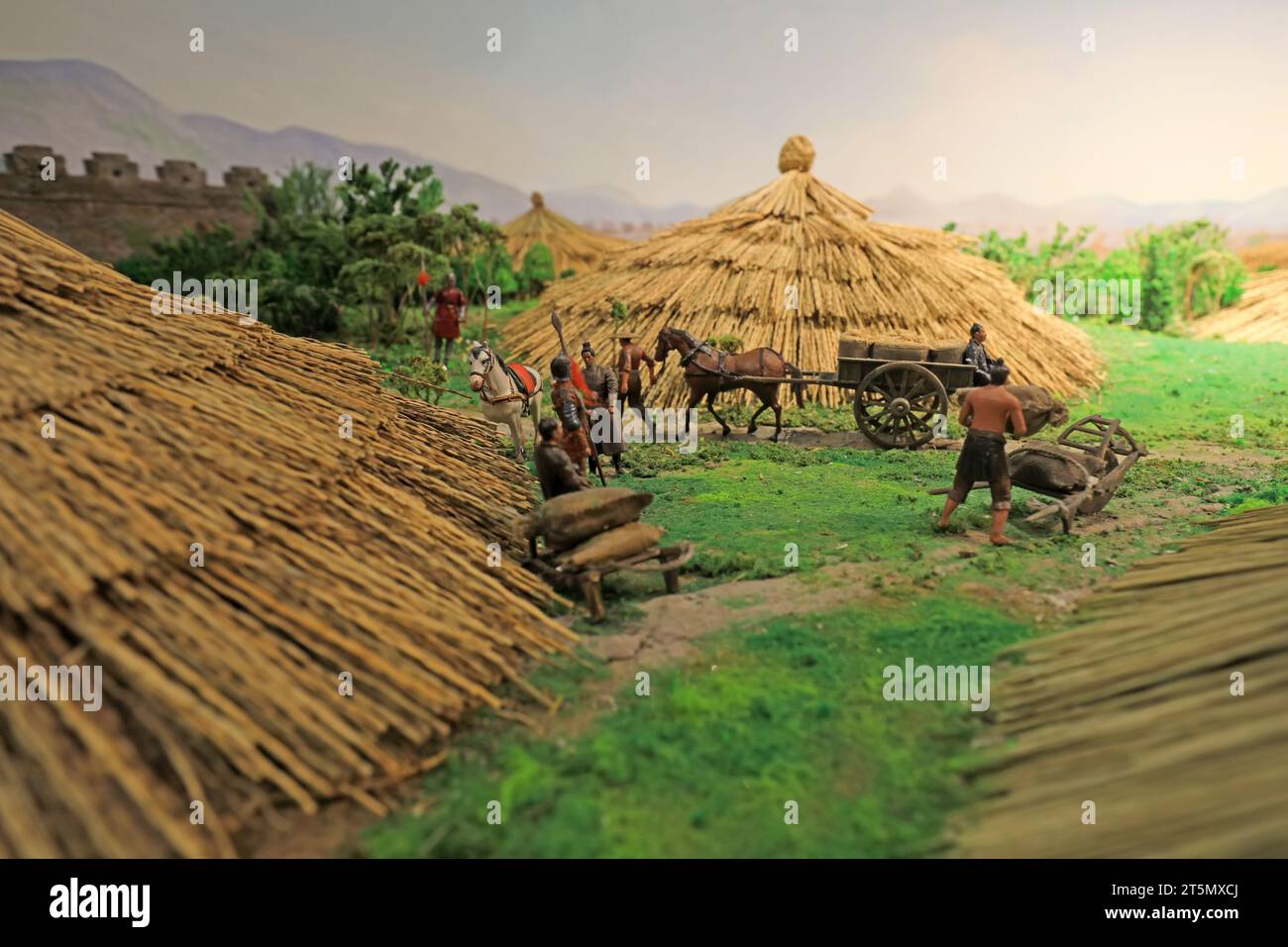 Beijing - June 28, 2019: Architectural Landscape of Granary in Ancient ...