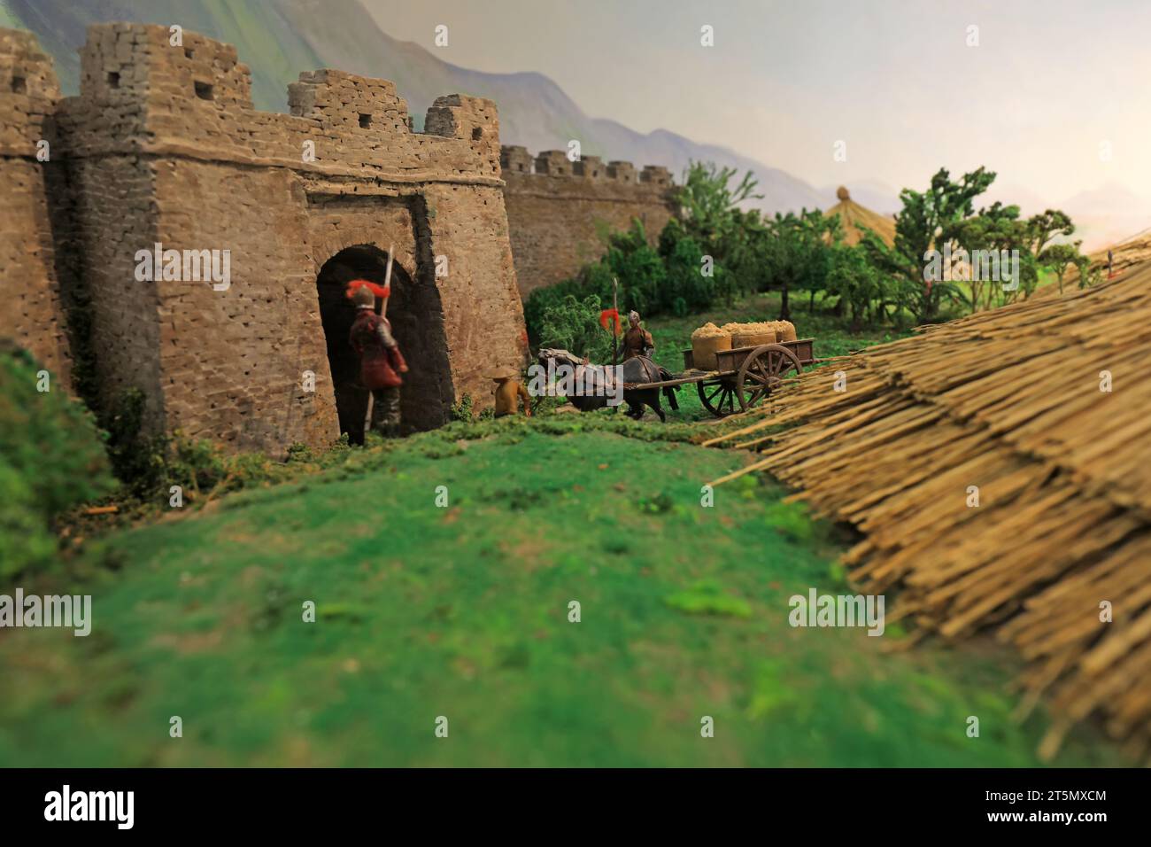 Beijing - June 28, 2019: Architectural Landscape of Granary in Ancient ...