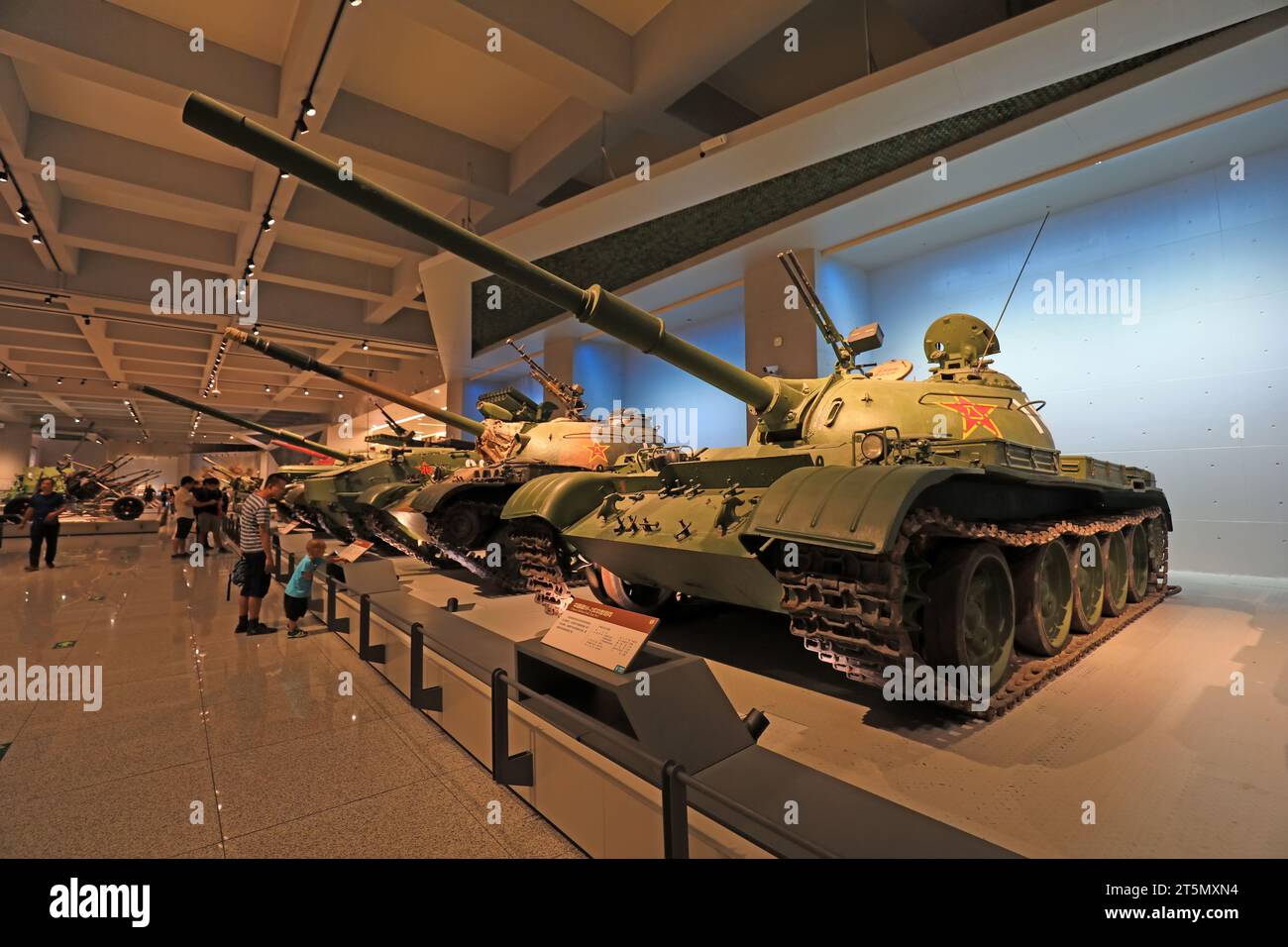 Beijing - June 28, 2019: Tank in Chinese People's Revolutionary ...