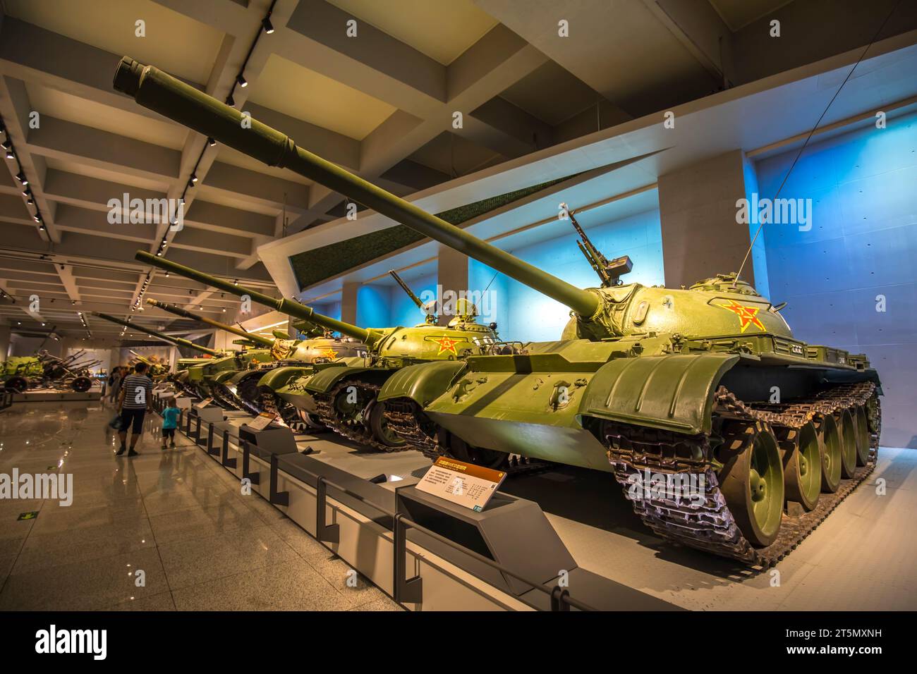 Beijing - June 28, 2019: Tank in Chinese People's Revolutionary ...