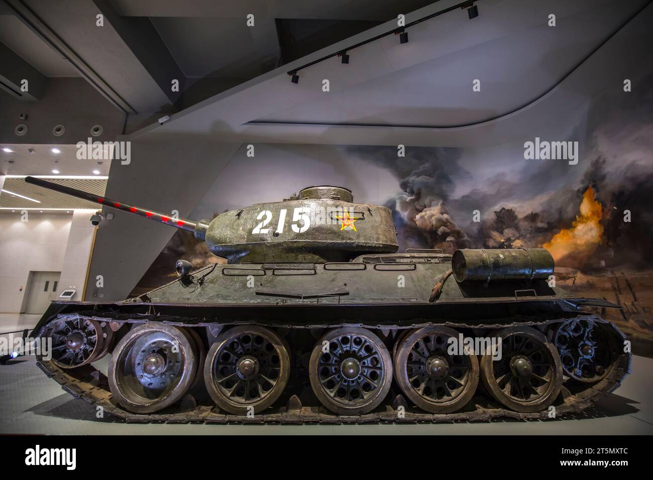 Beijing - June 28, 2019: Tank in Chinese People's Revolutionary ...