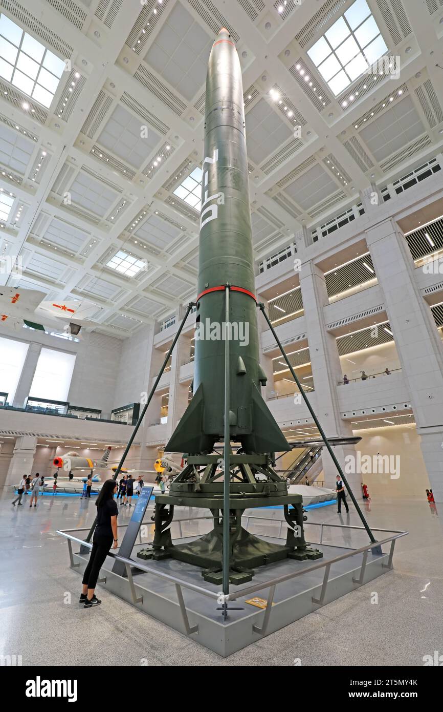 Beijing - June 28, 2019: DONGFENG-2 SURFACE-TO-SURFACE MISSILE MADE IN ...