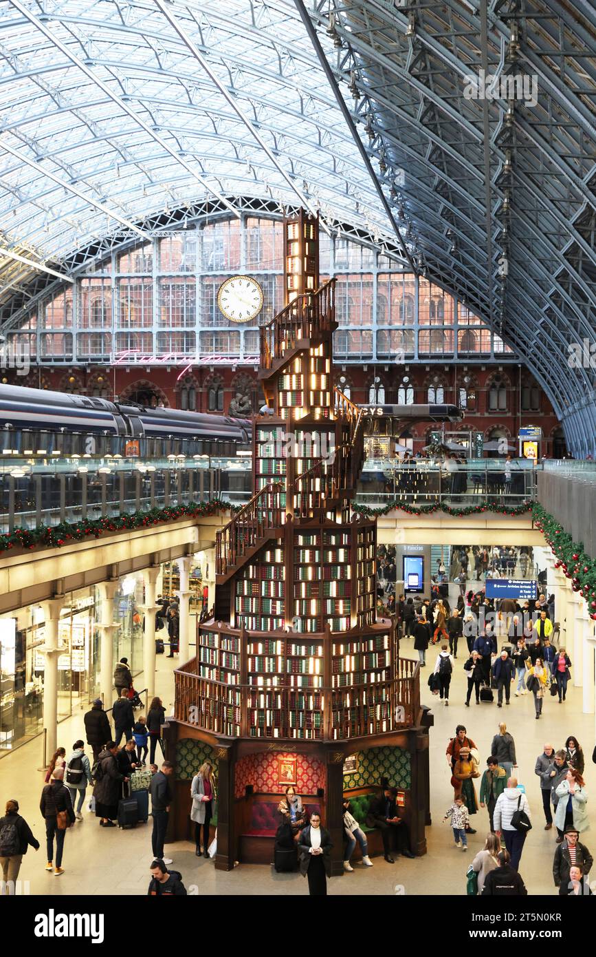In partnership with Hatchards, the UK's oldest bookshop, st Pancras ...