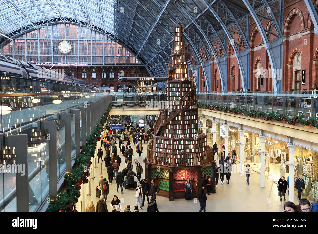 In partnership with Hatchards, the UK's oldest bookshop, st Pancras ...