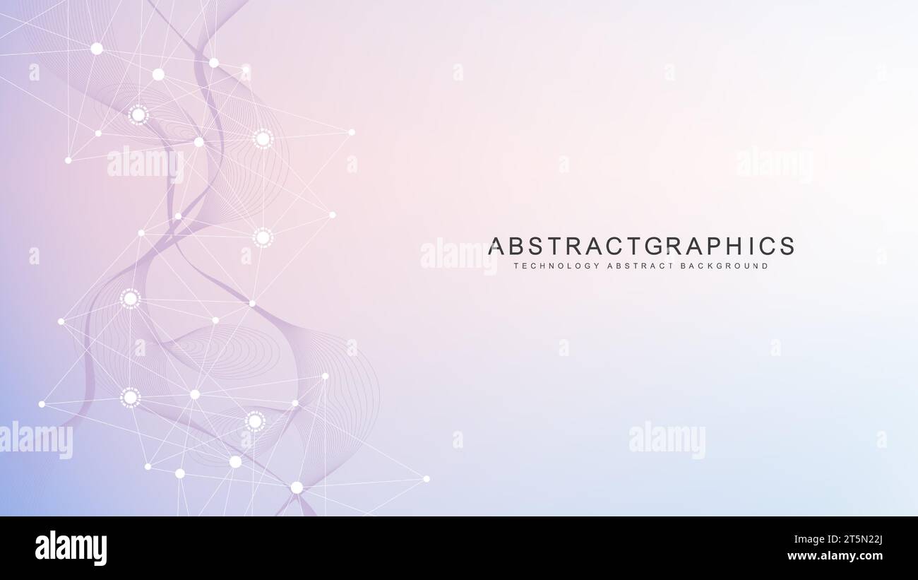 Structure molecule and communication. Dna, atom, neurons. Scientific ...