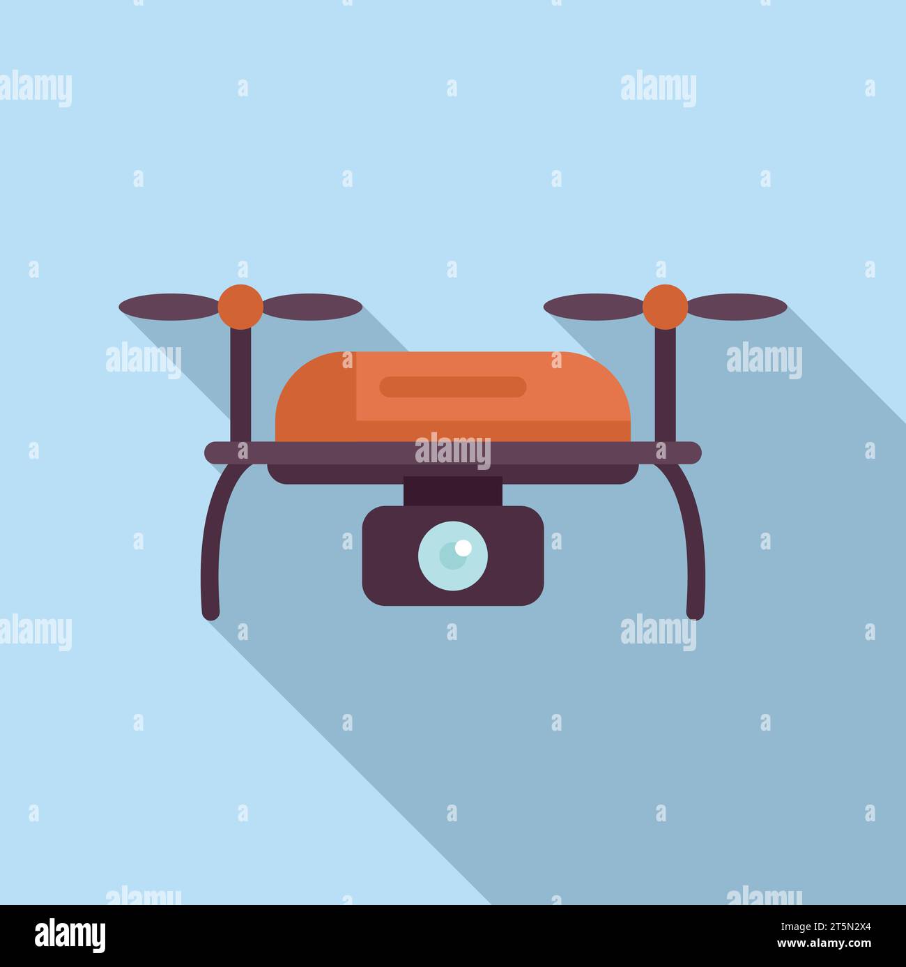 Smart digital map icon flat vector. Land aircraft. Secure aerial Stock ...