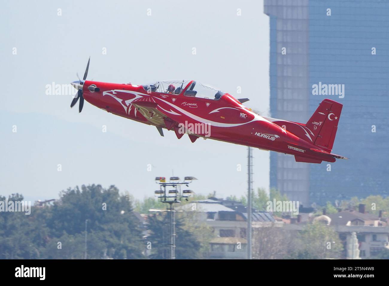 ISTANBUL, TURKIYE - APRIL 30, 2023: Turkish Aerospace Industries TAI ...