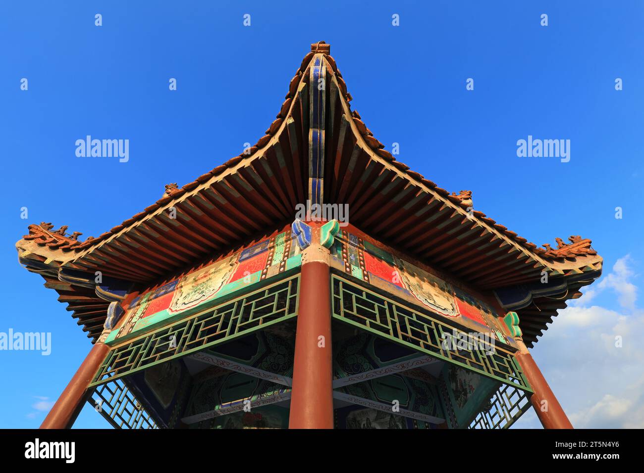 Traditional Architectural Landscape in Ancient China Stock Photo - Alamy