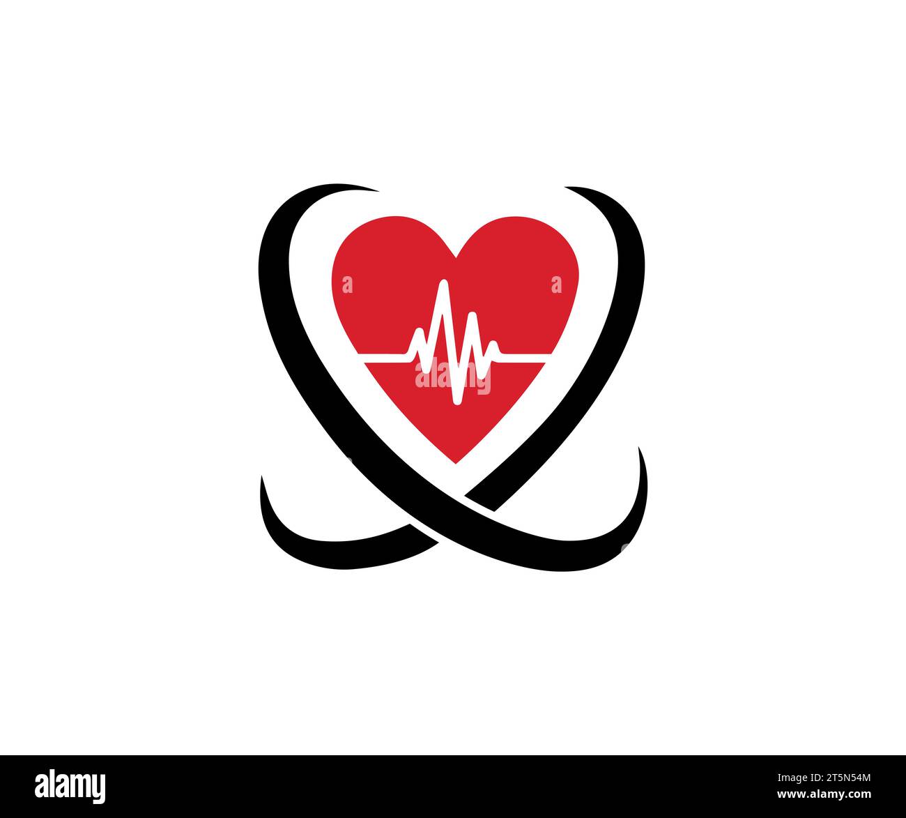 medical love logo design template Stock Vector Image & Art - Alamy