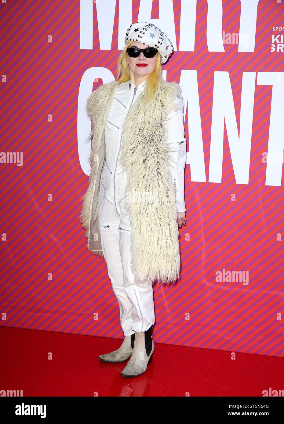 Pam Hogg attends the Mary Quant Exhibition sponsored by Kings Road, at ...