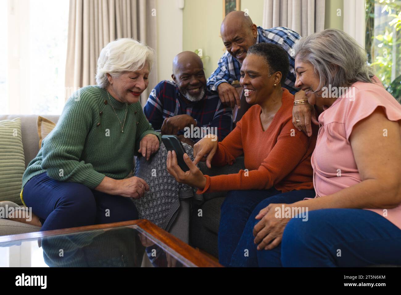 Group young friends video call hi-res stock photography and images - Alamy