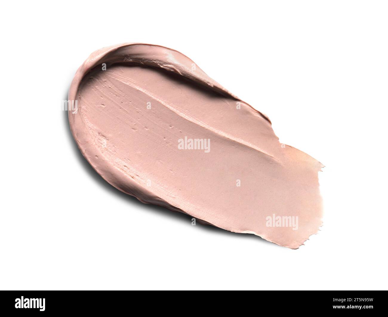 Clay mask texture isolated on white background. Cosmetic skincare mud ...