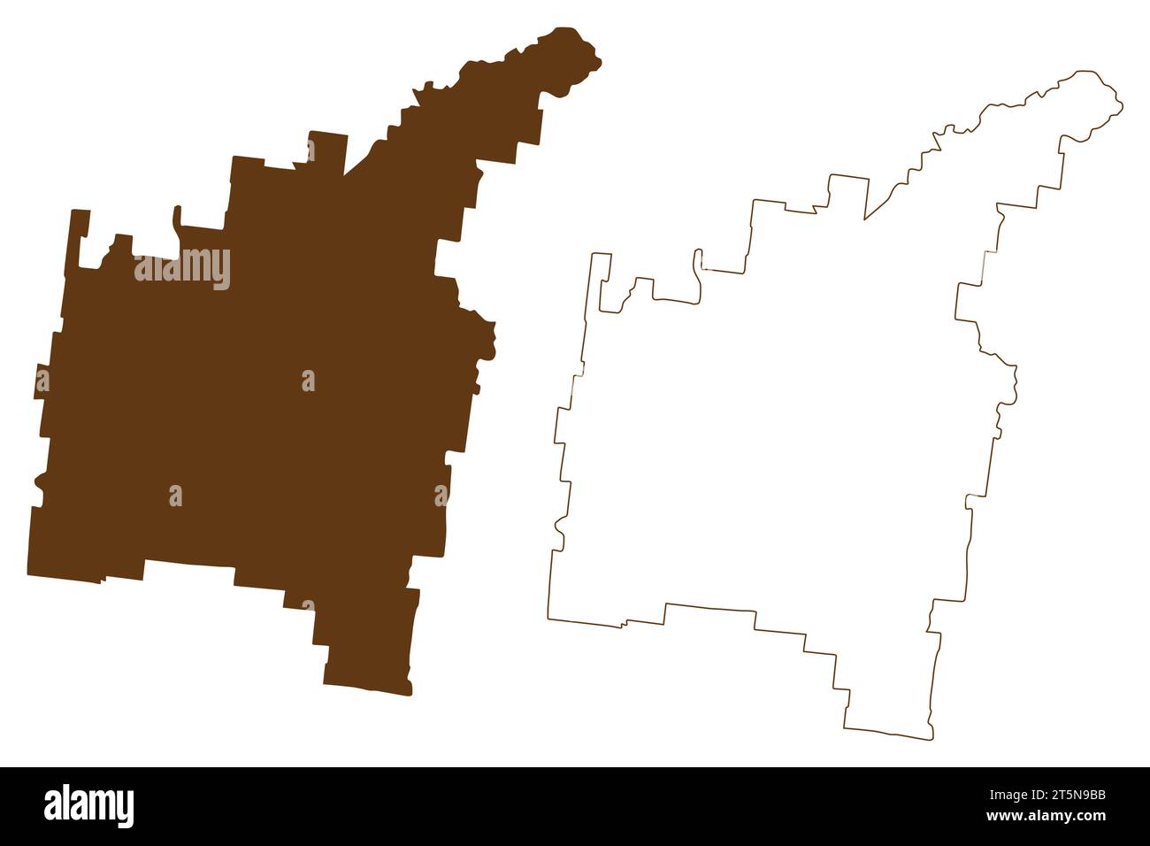 Shire of Murweh (Commonwealth of Australia, Queensland state) map ...