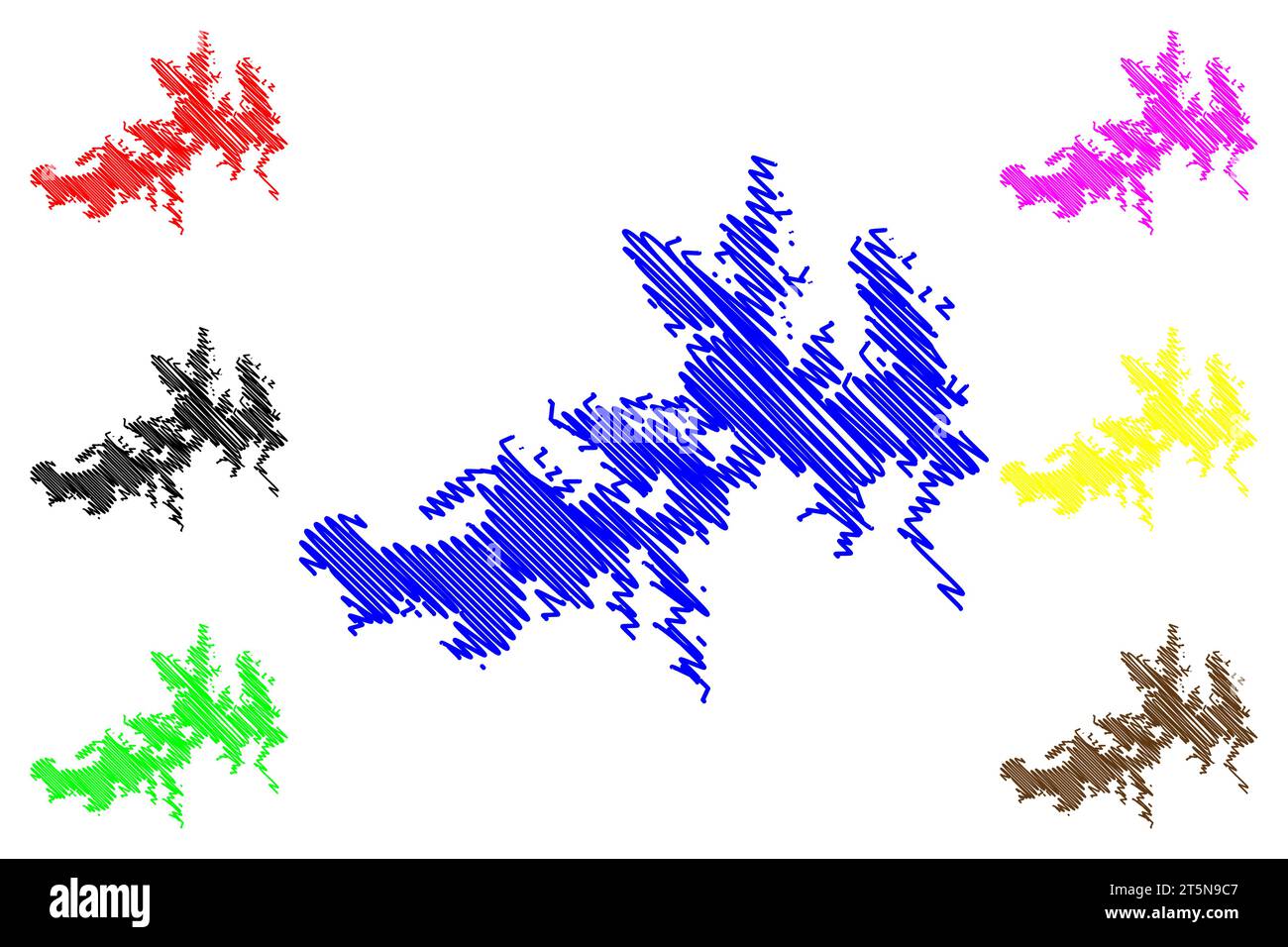 Lake Kemp Reservoir (United States of America, North America, us, usa ...