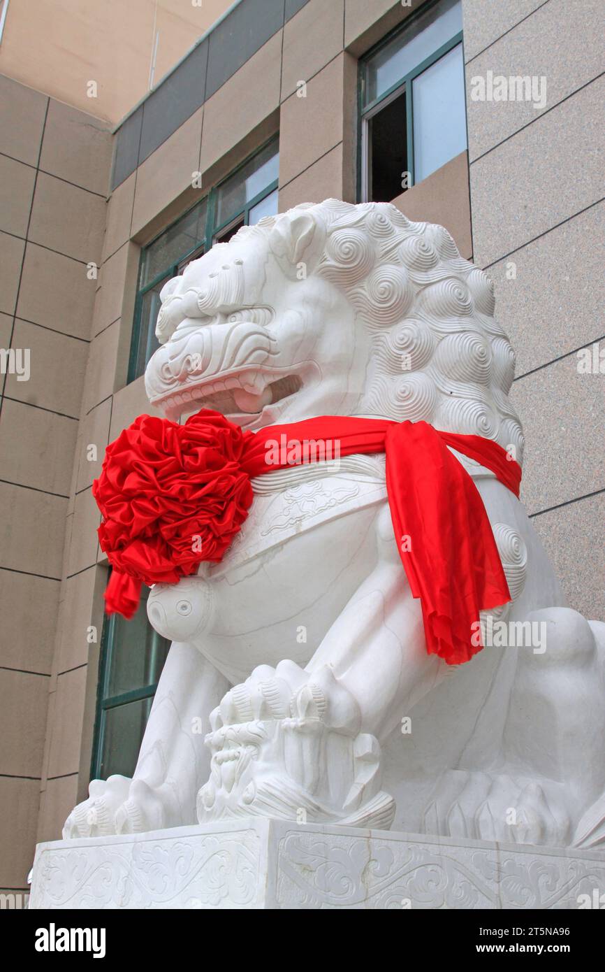 White marble stone carving works, closeup of photo Stock Photo - Alamy