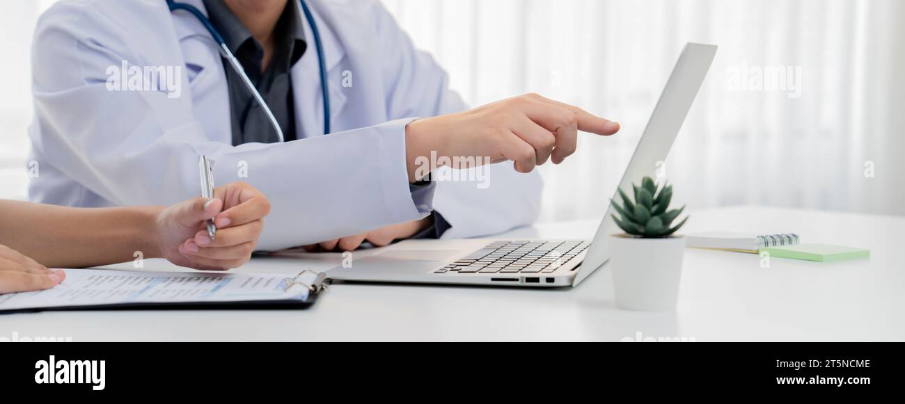 Professional various team of medical working and planning medical ...
