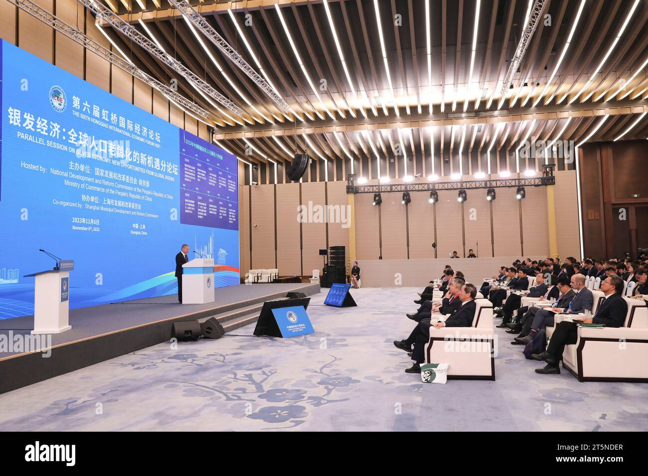 Shanghai, China. 6th Nov, 2023. The parallel session on Silver Economy: New Opportunities from ...