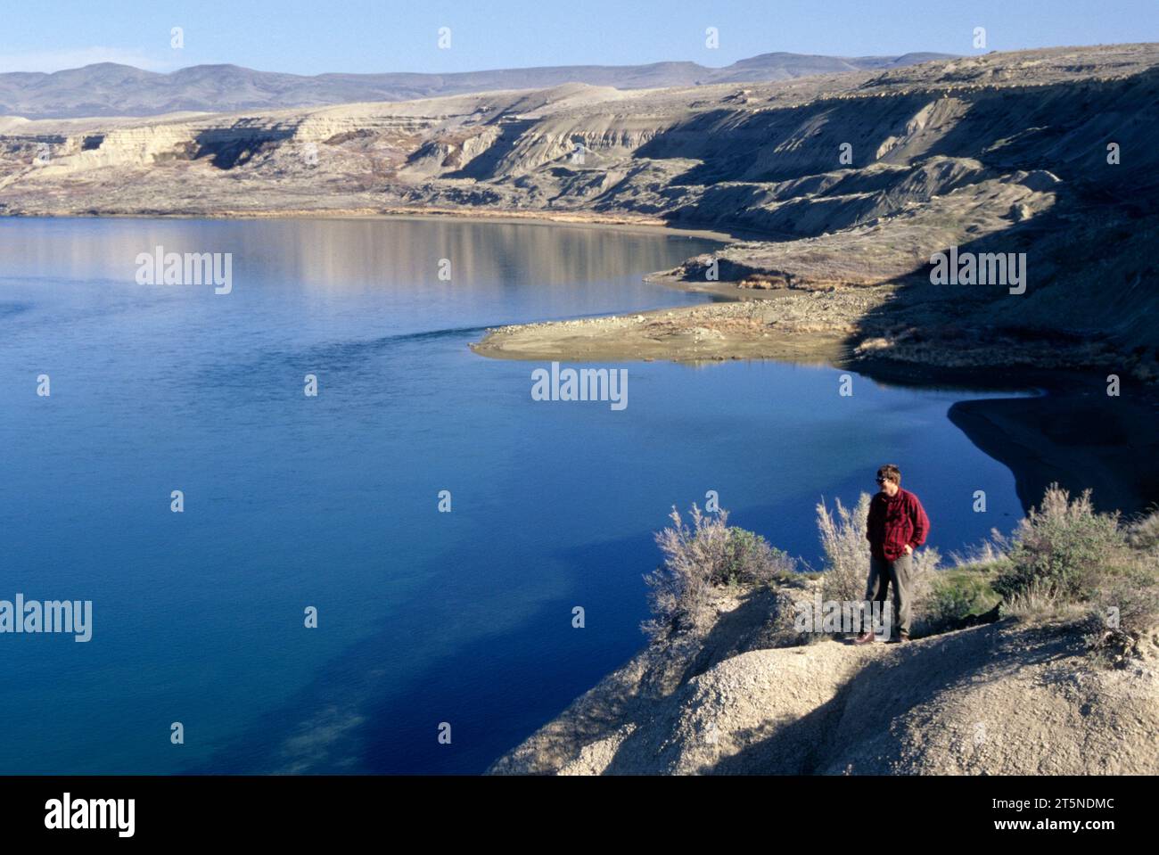 Columbia River at White Bluffs, Hanford Reach National Monument ...