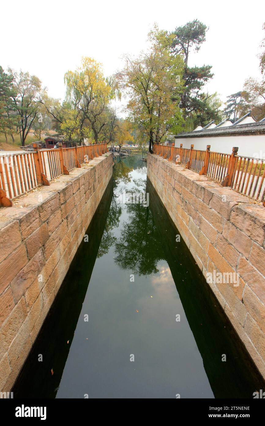 Reflection of rivers and ancient buildings hi-res stock photography and ...