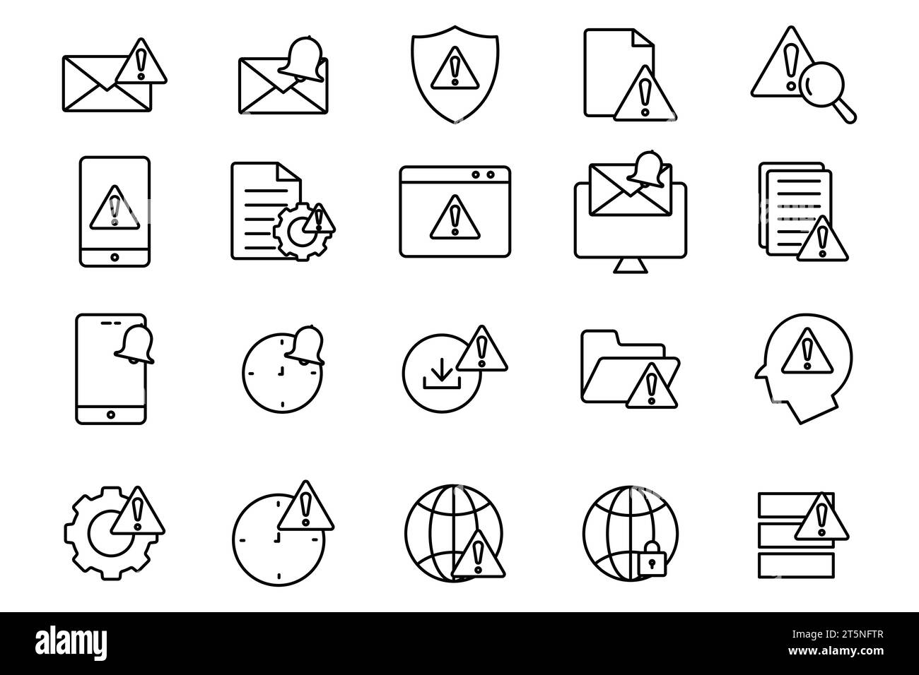 Notification system hi-res stock photography and images - Alamy