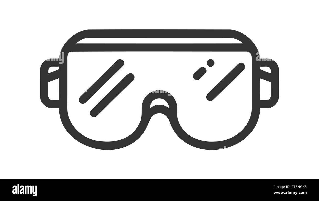 Ppe icon vector vectors Black and White Stock Photos & Images - Alamy
